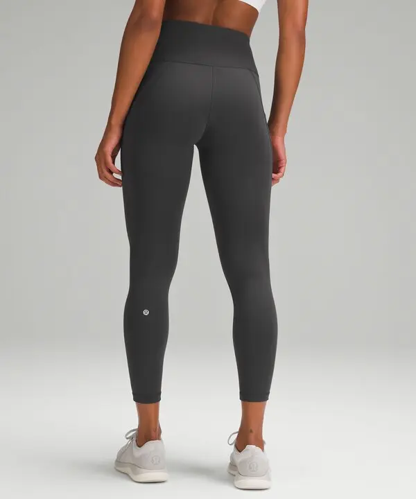 Lululemon Wunder Train High-rise Tight With Pockets 25 - Graphite Grey