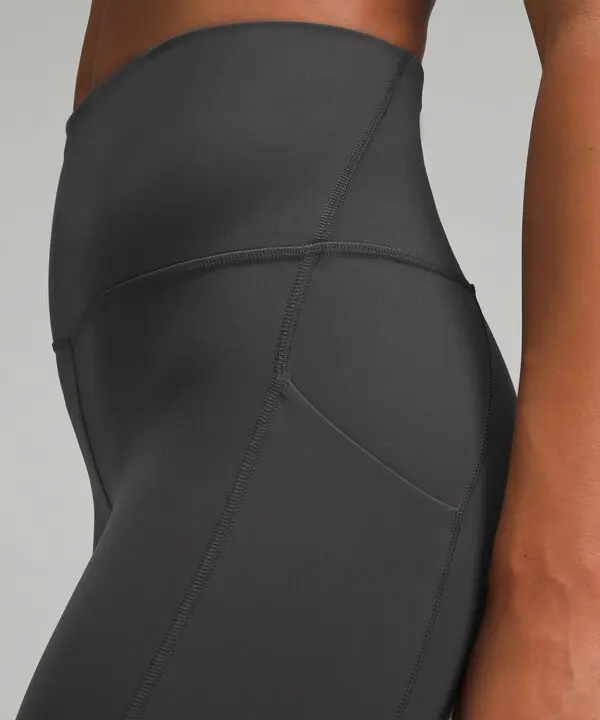 Lululemon Wunder Train High-rise Tight With Pockets 25 - Graphite Grey