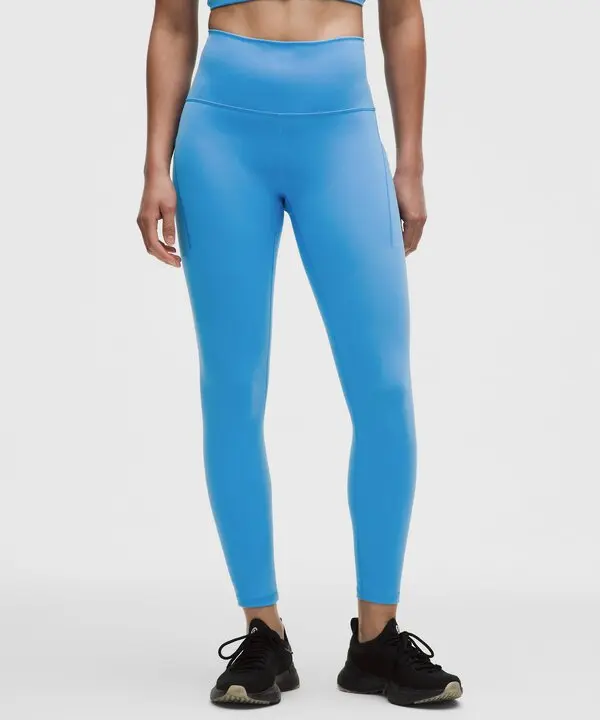 Lululemon Wunder Train High-rise Tight With Pockets 25 - Ocean Wave
