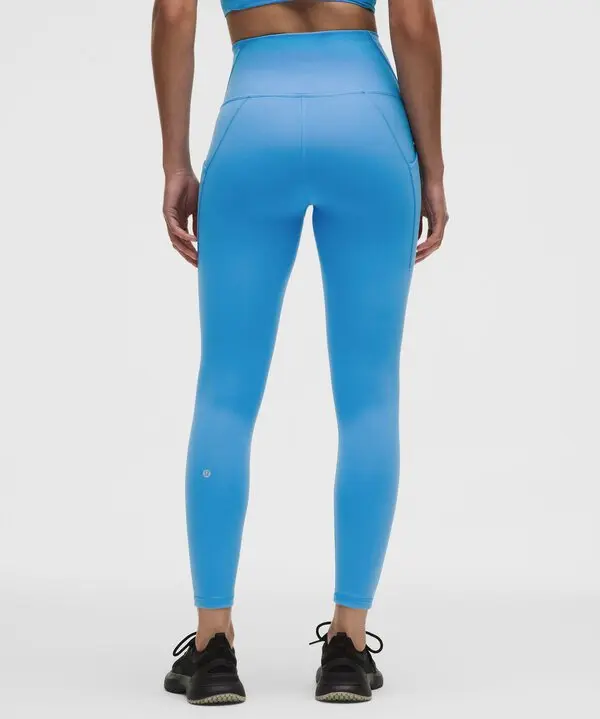 Lululemon Wunder Train High-rise Tight With Pockets 25 - Ocean Wave