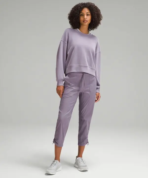Lululemon Dance Studio Mid-rise Cropped Pant - Purple Ash