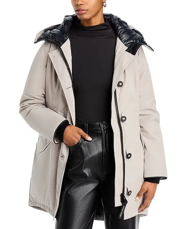 Canada Goose Rossclair Hooded Down Parka - Limestone
