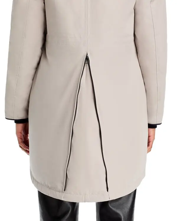 Canada Goose Rossclair Hooded Down Parka - Limestone