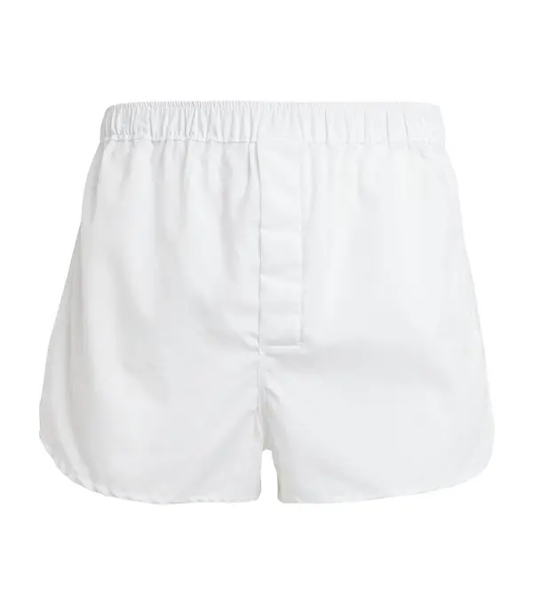 Derek Rose Savoy Modern Boxer Shorts - White