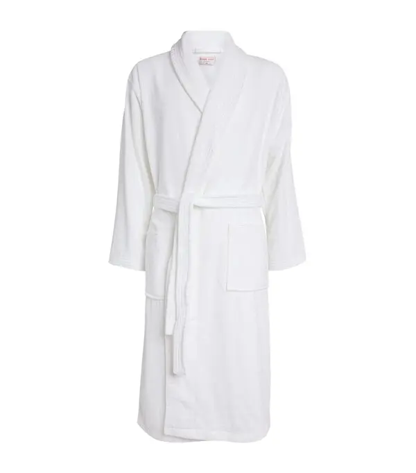 Derek Rose Towelling Robe - White