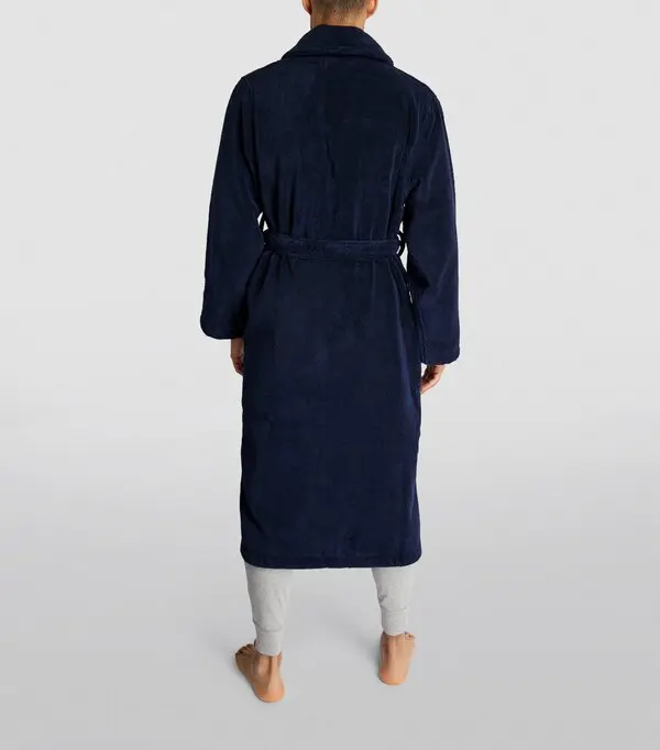 Polo Ralph Lauren Polo Pony Bath Robe - Navy