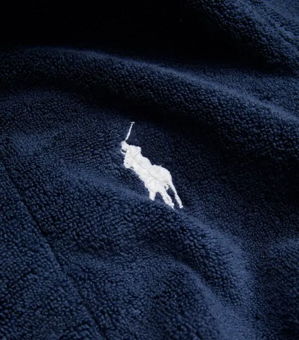Polo Ralph Lauren Polo Pony Bath Robe - Navy