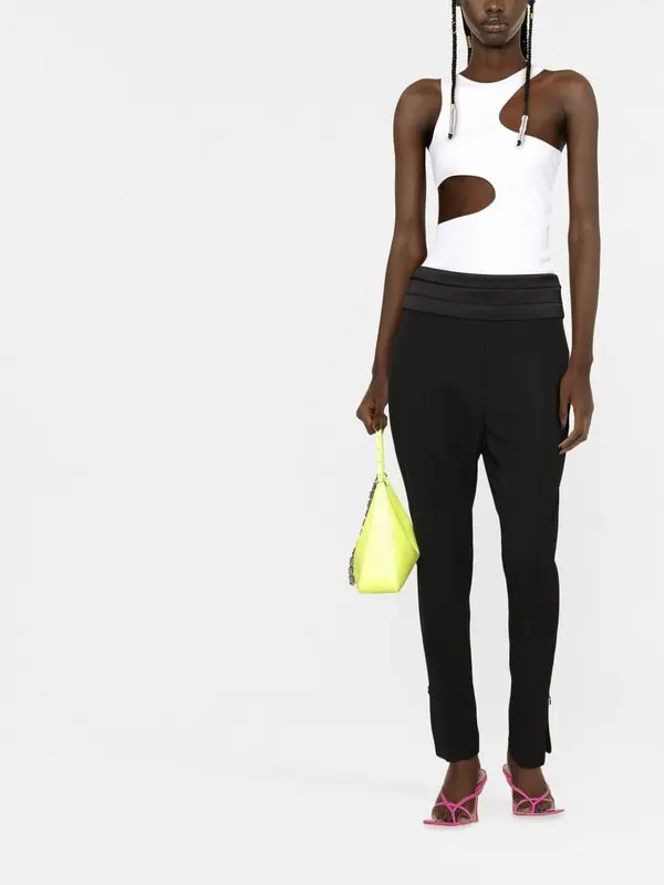 Balmain Tapered Wool Trousers