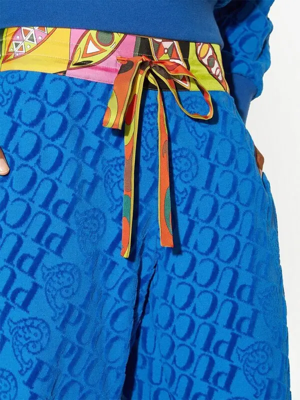 Emilio Pucci Girandole-print Track Pants