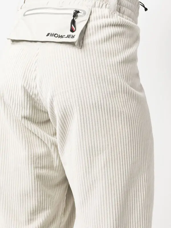 Moncler Ribbed-detail Trousers