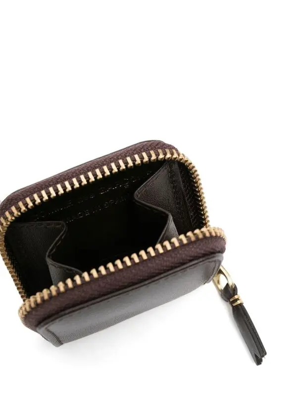 Comme Des Garçons Zipped Leather Wallet