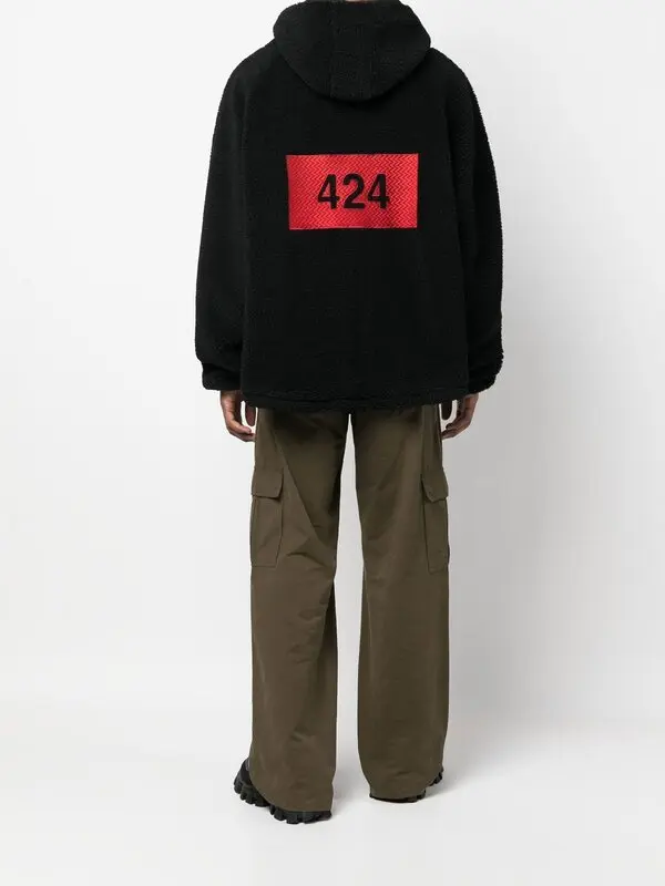 424 Logo Half-zip Jumper