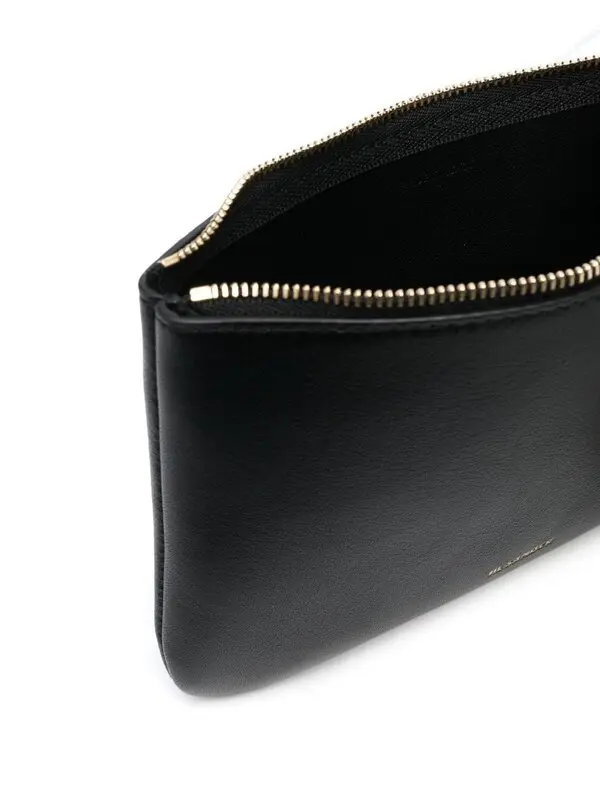 JIL SANDER Nappa Leather Logo Print Bag