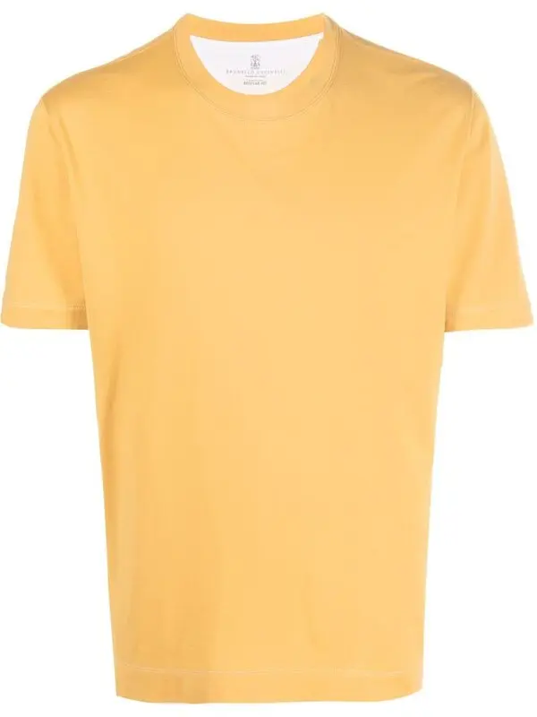 Brunello Cucinelli Round-neck Short-sleeved T-shirt