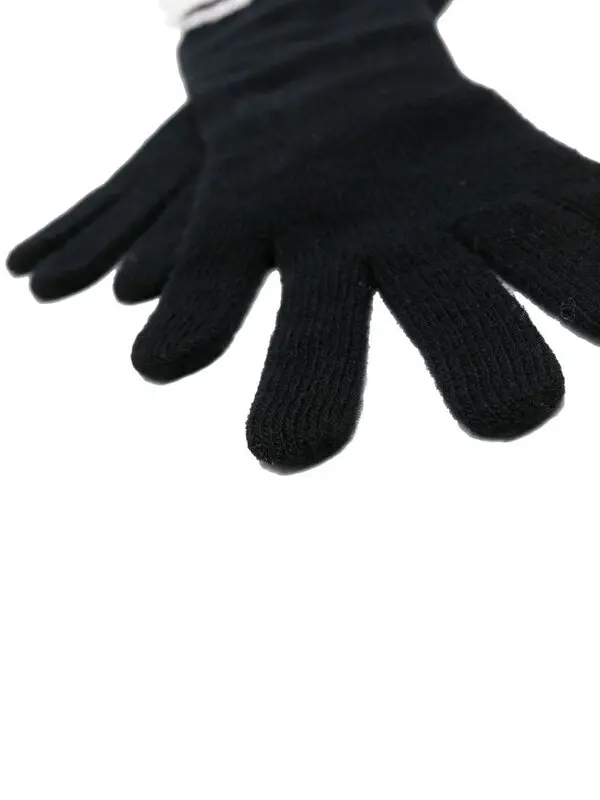 Alberta Ferretti Long Knit Gloves