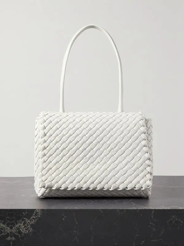Bottega Veneta Patti Intrecciato Leather Shoulder Bag