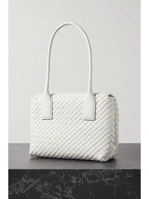 Bottega Veneta Patti Intrecciato Leather Shoulder Bag