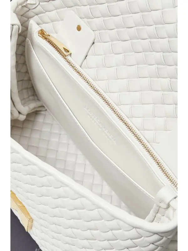 Bottega Veneta Patti Intrecciato Leather Shoulder Bag
