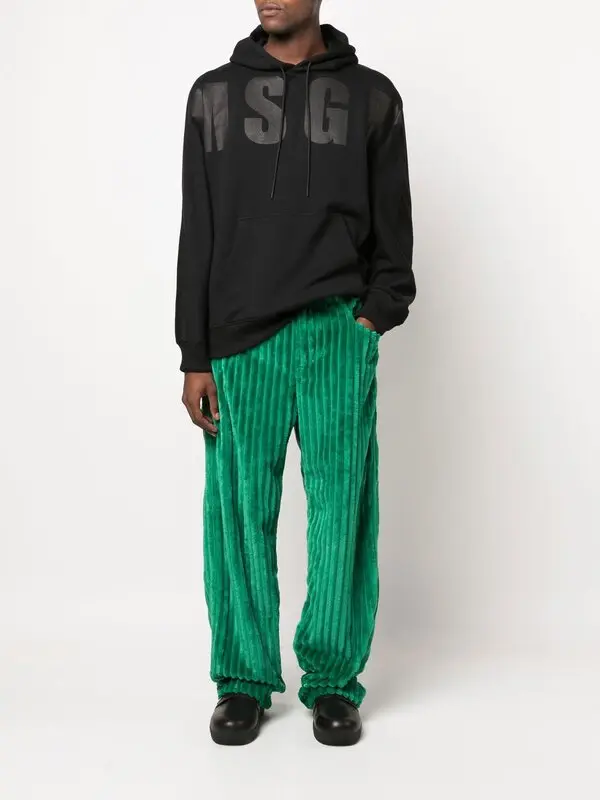 MSGM Appliqué Logo Hoodie