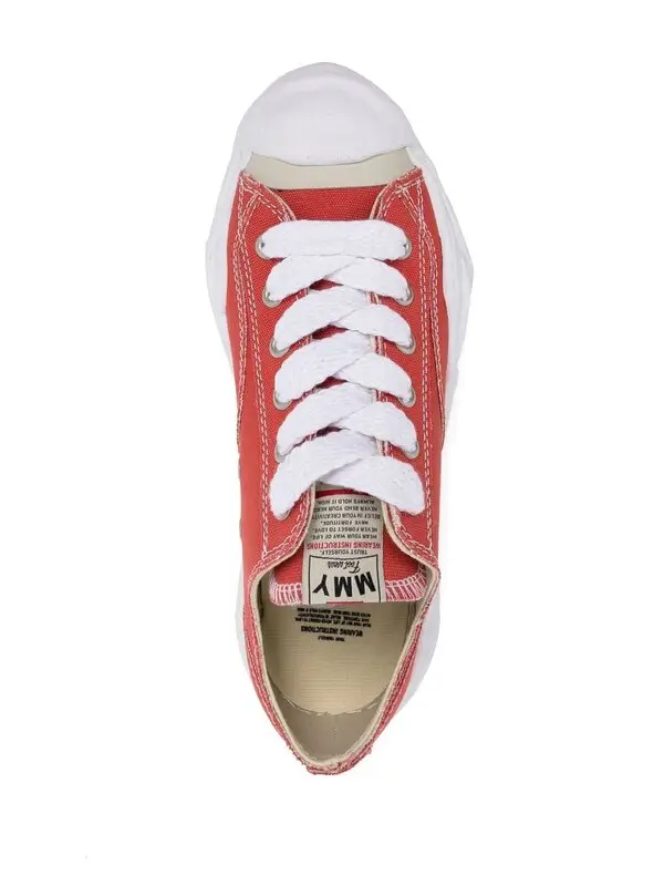 Mihara Yasuhiro Hank Low-top Sneakers - Red