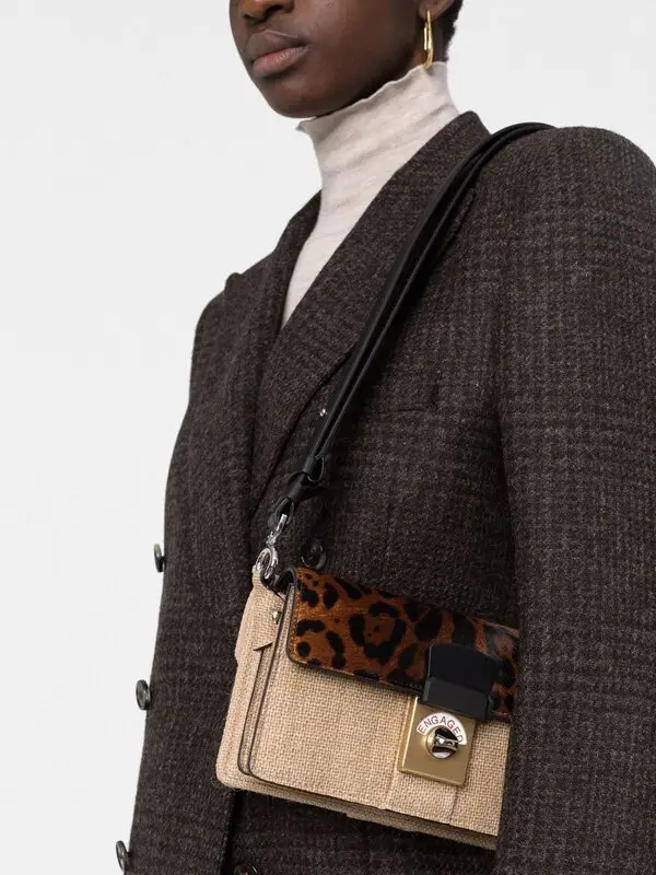 MAISON MARGIELA Lock Leather Shoulder Bag
