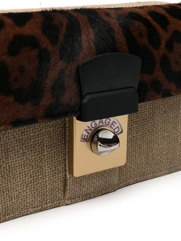 MAISON MARGIELA Lock Leather Shoulder Bag