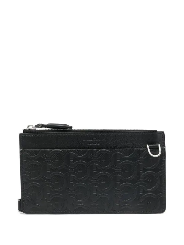 FERRAGAMO Gancini-plaque Phone Bag