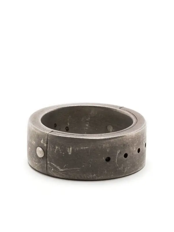 PARTS OF FOUR Sistema 4-hole Ring - Silver