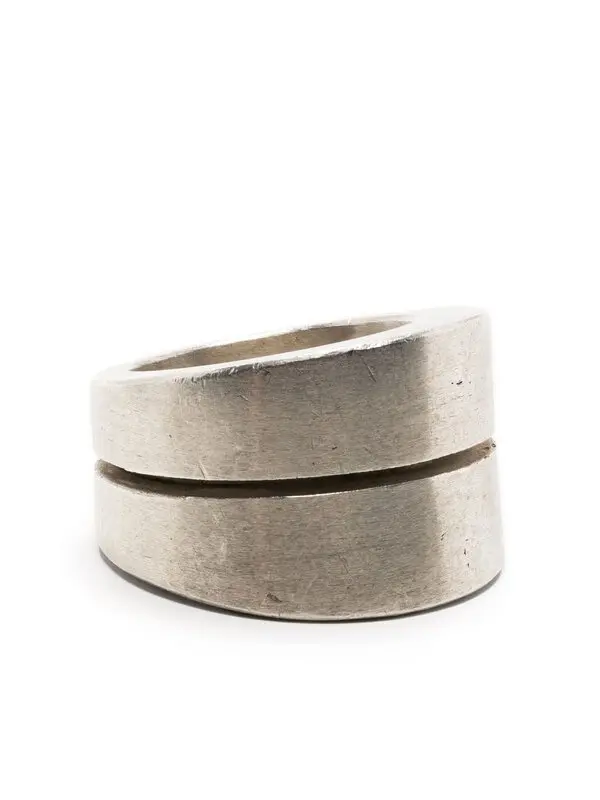 PARTS OF FOUR Crevice Ring - Silver