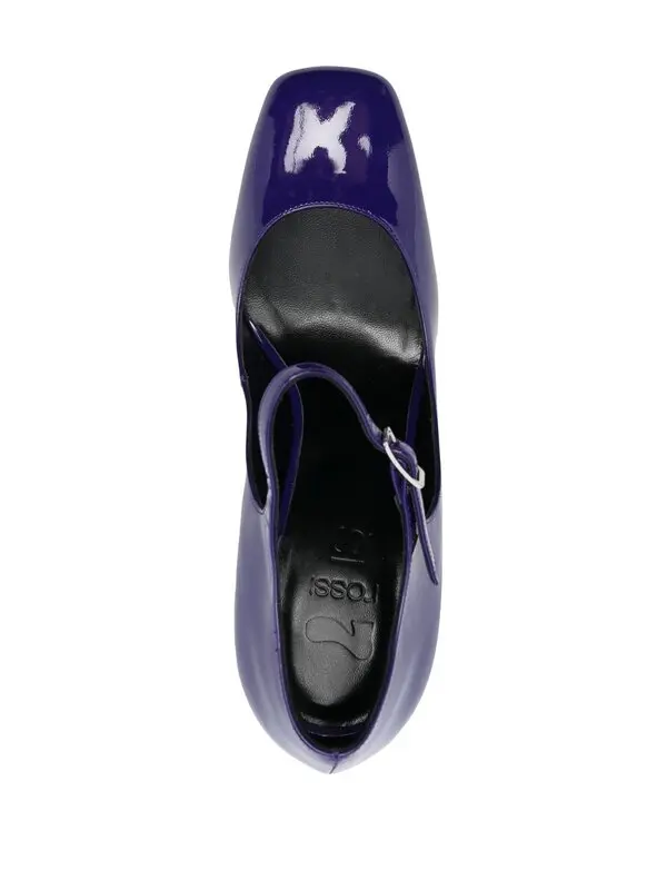 SERGIO ROSSI Platform Pumps - Purple