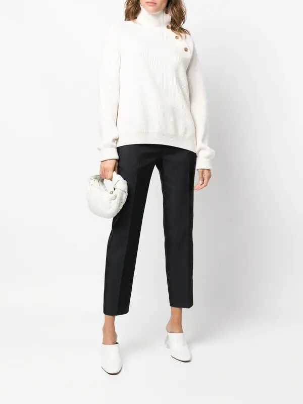 JIL SANDER Cropped Tailored Trousers