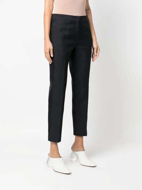 JIL SANDER Cropped Tailored Trousers