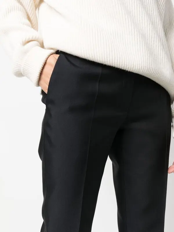 JIL SANDER Cropped Tailored Trousers