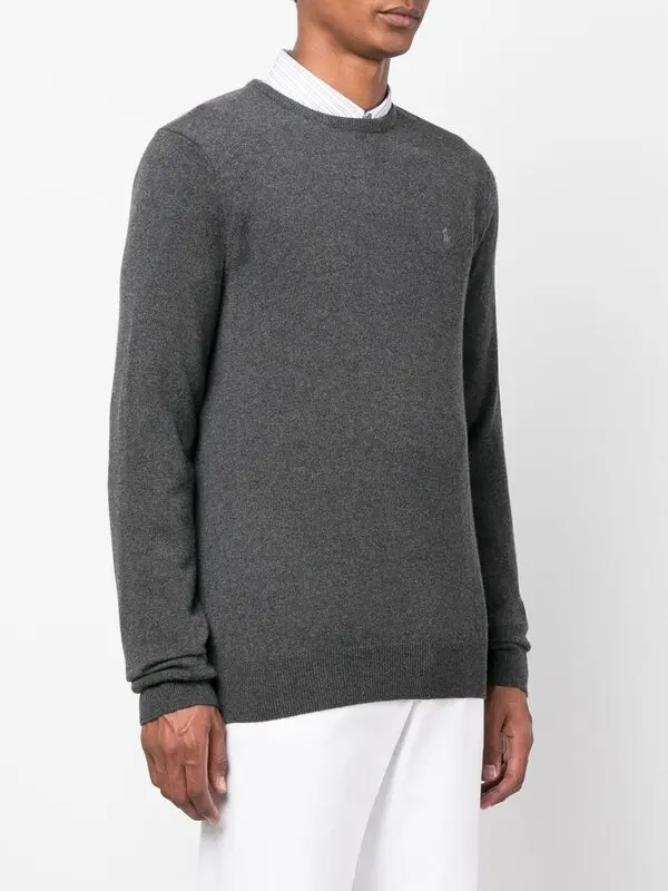 Polo Ralph Lauren Pony-embroidered Jumper - Grey