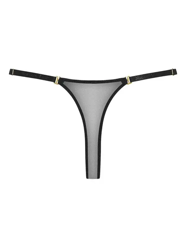 MAISON CLOSE Corps À Corps Thong - Black