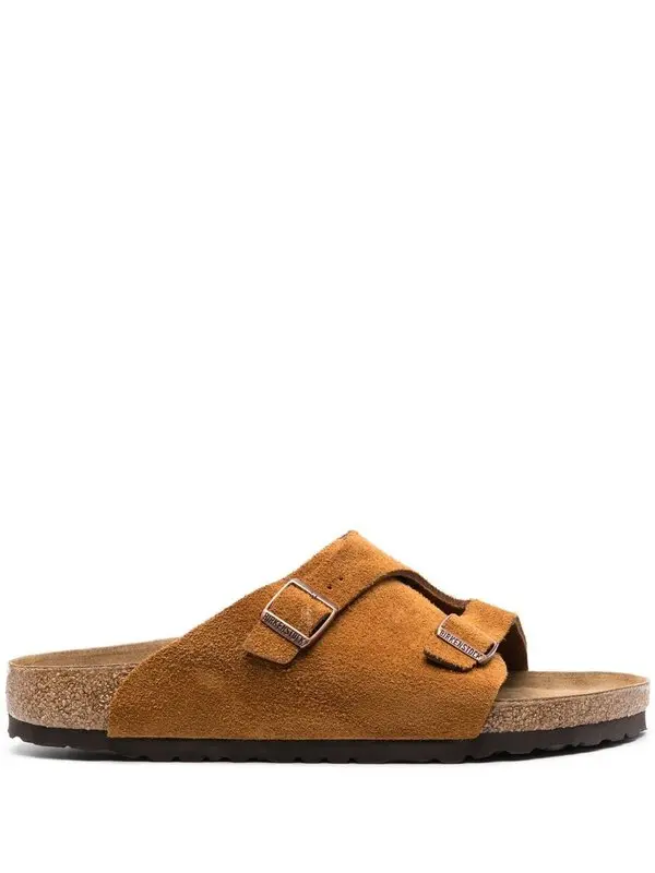 BIRKENSTOCK Open-toe Buckle Sandals - Brown