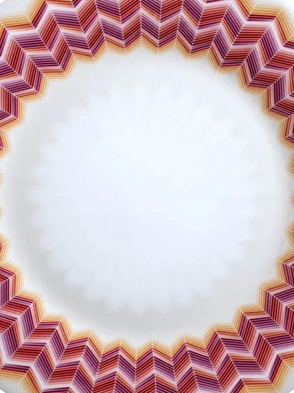 Missoni Zig Zag Jarris Diner Plate