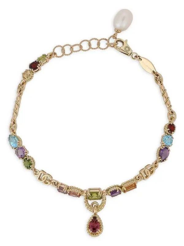 Dolce & Gabbana 18kt Yellow Gemstone Bracelet - Gold
