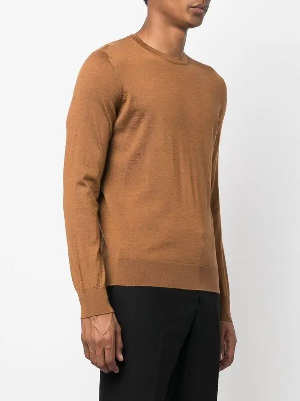 Zegna Cashmere-silk Jumper - Brown
