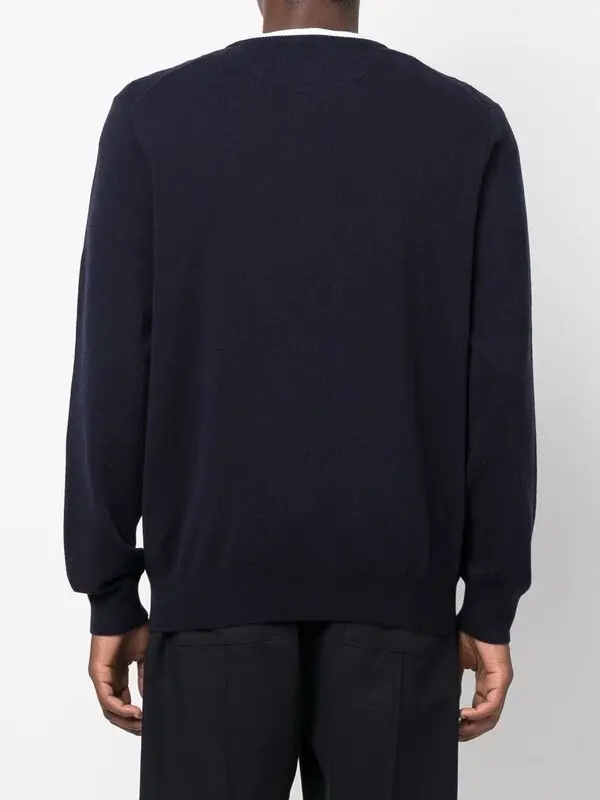 Polo Ralph Lauren Polo Pony Motif Sweater - Blue