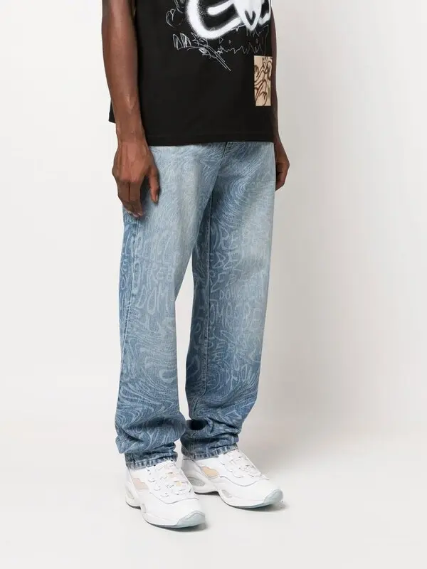 DOMREBEL Graphic Jeans