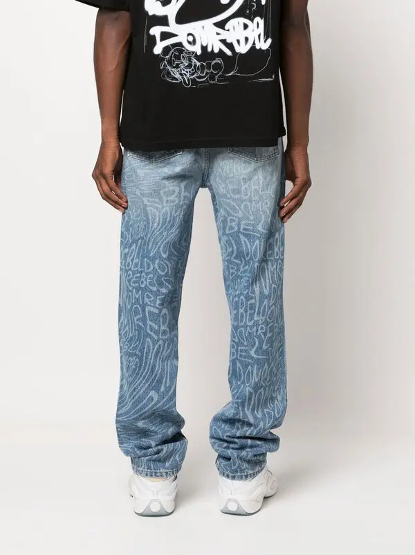 DOMREBEL Graphic Jeans