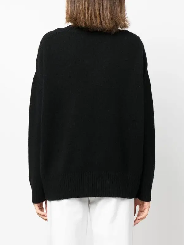 ALLUDE V-neck Cashmere Jumper