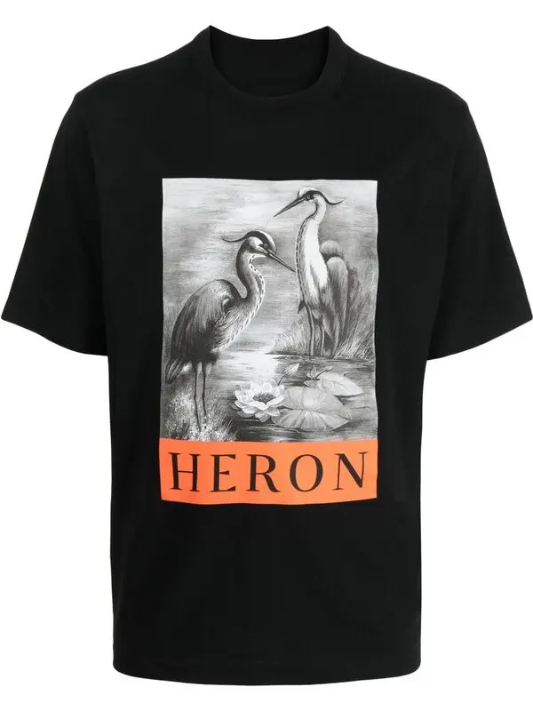 Heron Preston Graphic-print Cotton T-shirt
