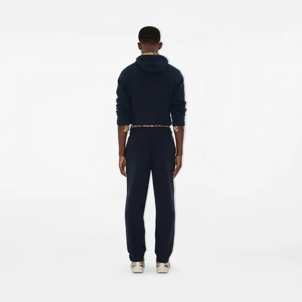 Burberry Cashmere Blend Jogging Pants - Navy