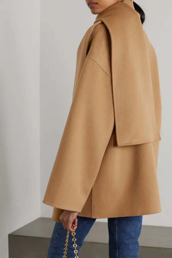 TOTEME Scarf-detailed Wool Jacket
