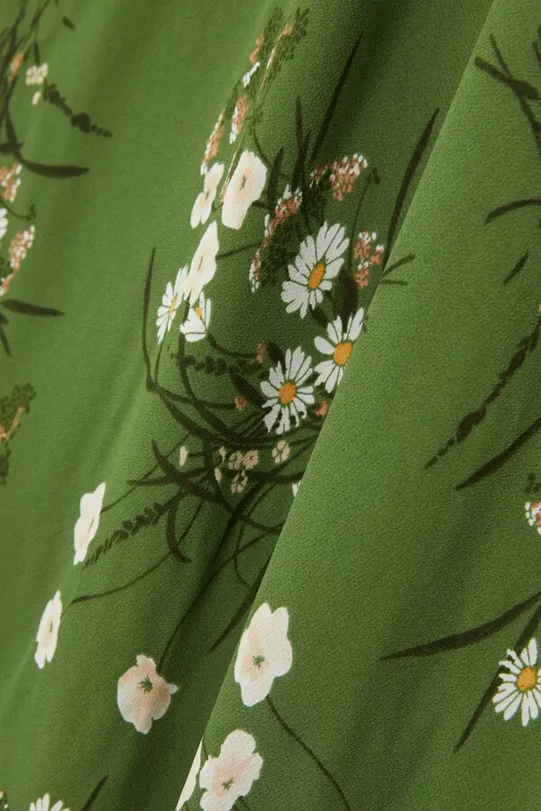 REFORMATION Demy Floral-print Georgette Midi Dress