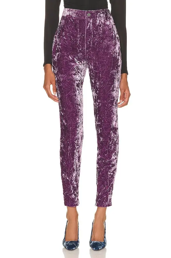 Saint Laurent Velour Pants