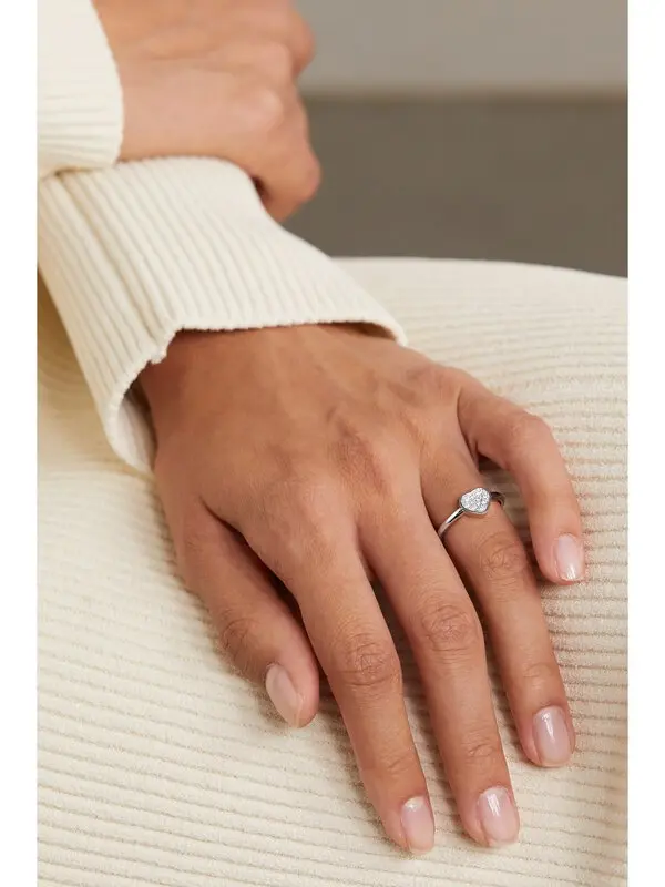 Chopard My Happy Hearts Diamond Ring - Silver