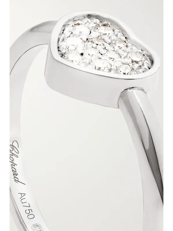 Chopard My Happy Hearts Diamond Ring - Silver